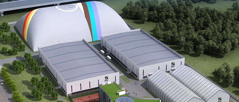 Recreational Air Dome - Swim Dome Or Tennis Bubble - MetaSpace